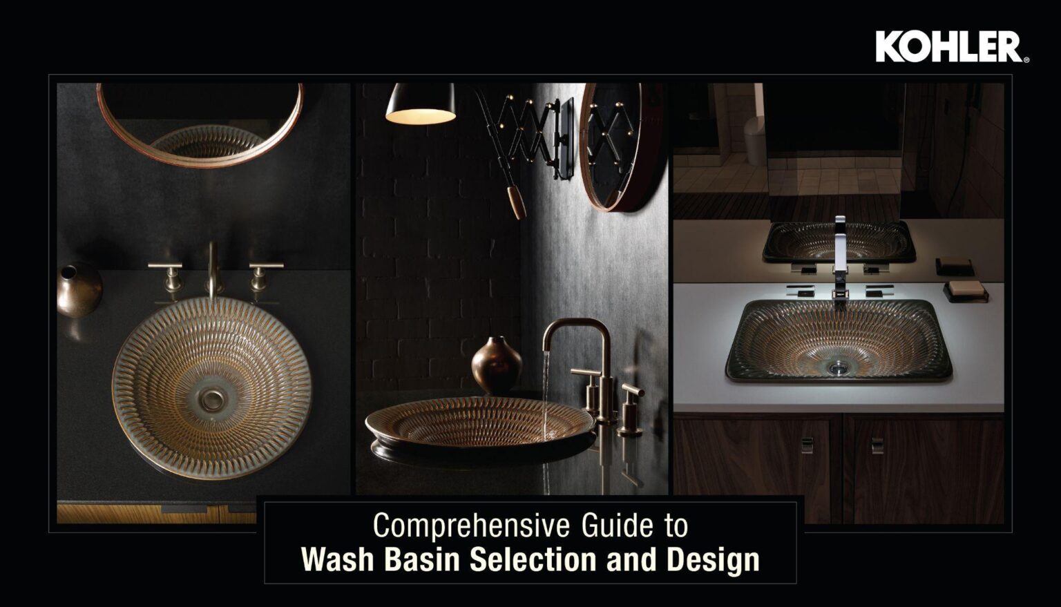 Comprehensive Wash Basin Guide and Design, Kohler Sri Lanka